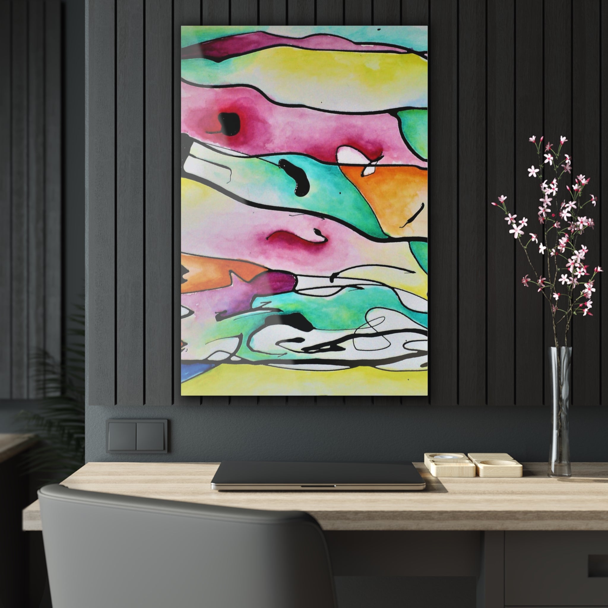 Shredded Paper Acrylic Prints – Kia Day Design