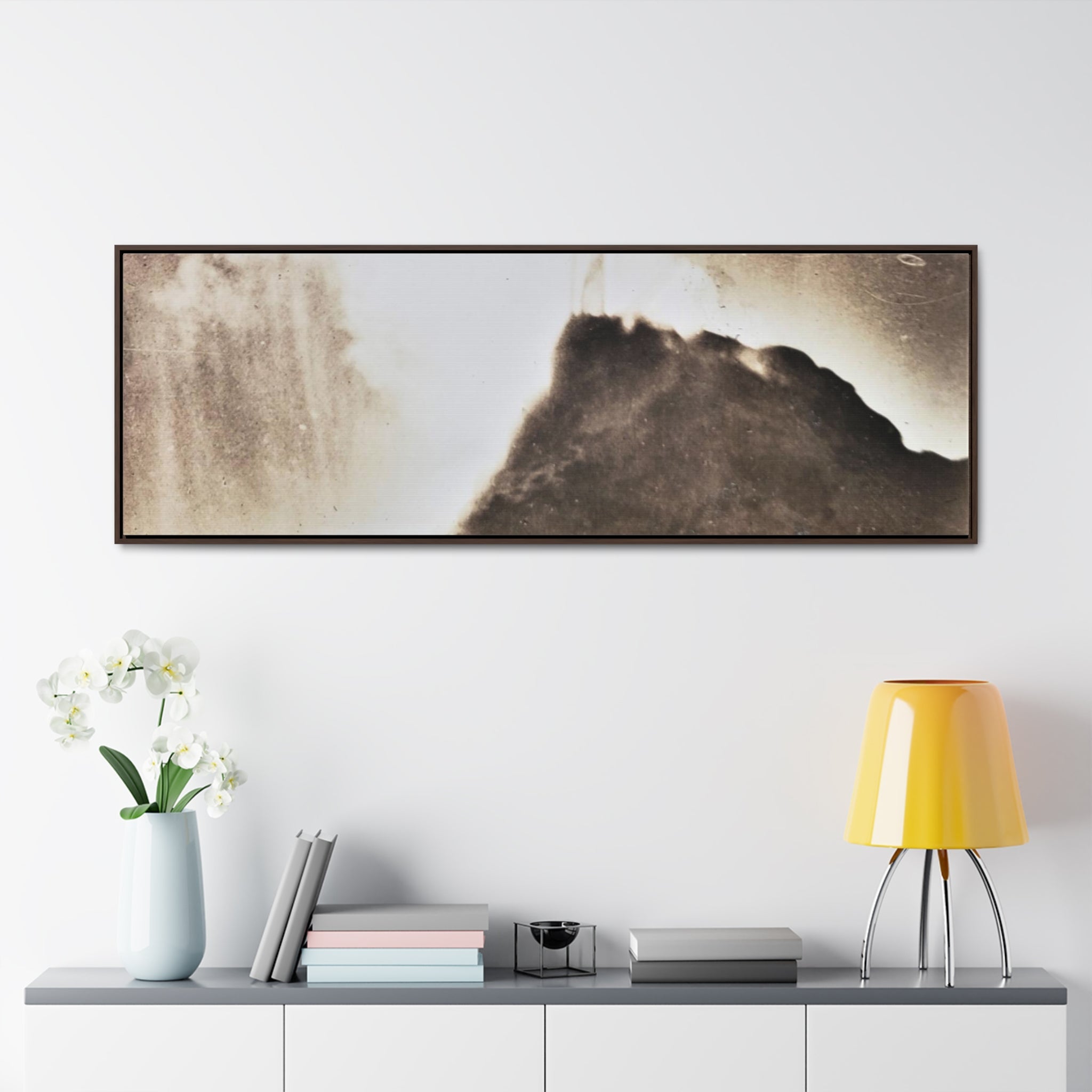 White Dome Geyser Yellowstone Gallery Canvas Wraps Horizontal Frame ...
