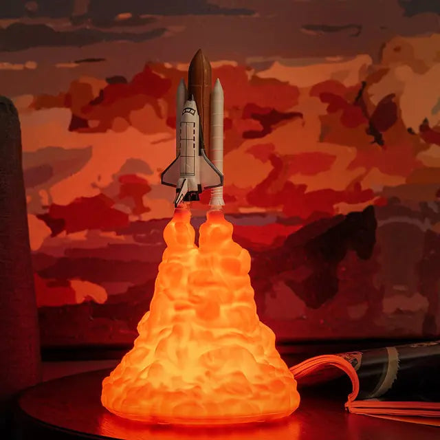 LED Rocketship Space Night Light – Kia Day Design